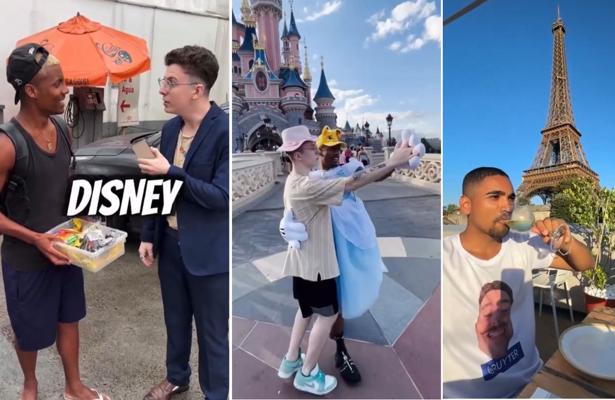 Influenciador Ruyter Poubel leva vendedores ambulantes para Disney e ...