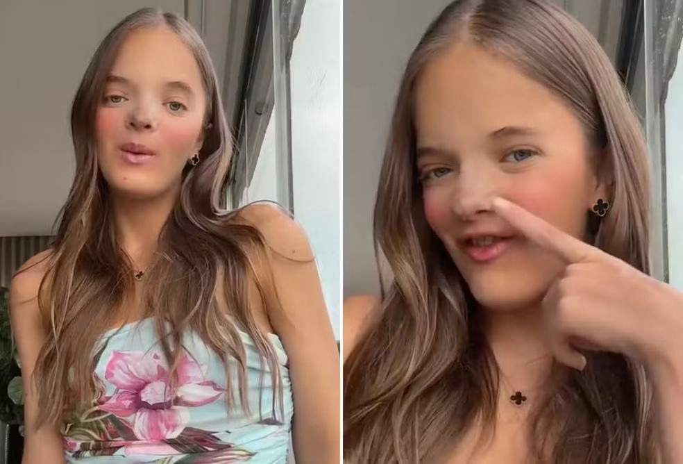 Rafa Justus posa com família e avó Helô Pinheiro em resort após rinoplastia