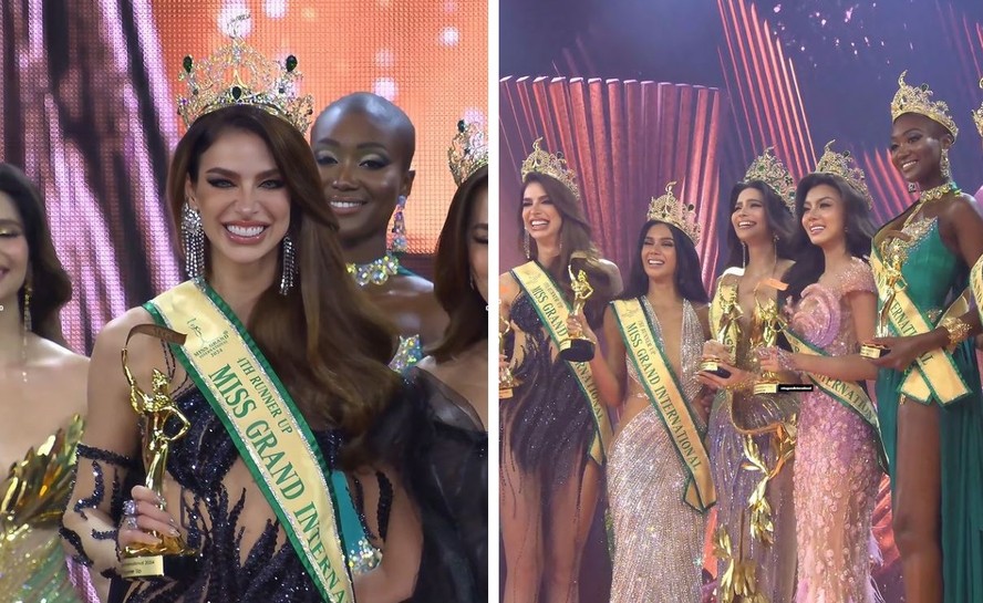 Talita Hartmann fica em 5º lugar do Miss Grand International 2024 ...