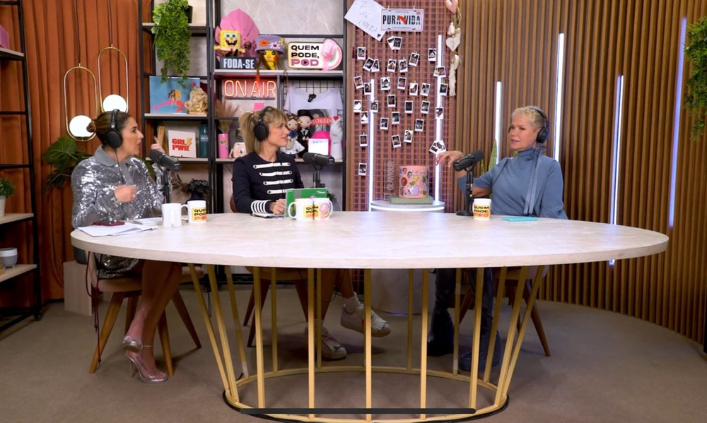 Xuxa usa em entrevista look de quase R$ 60 mil de Sasha