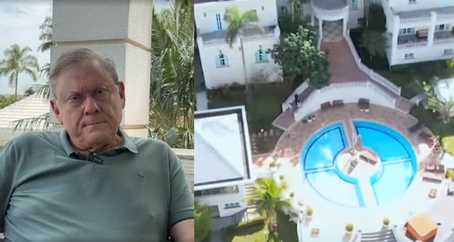Milton Neves repassa bens para os filhos, incluindo mansão de R$ 80 ...