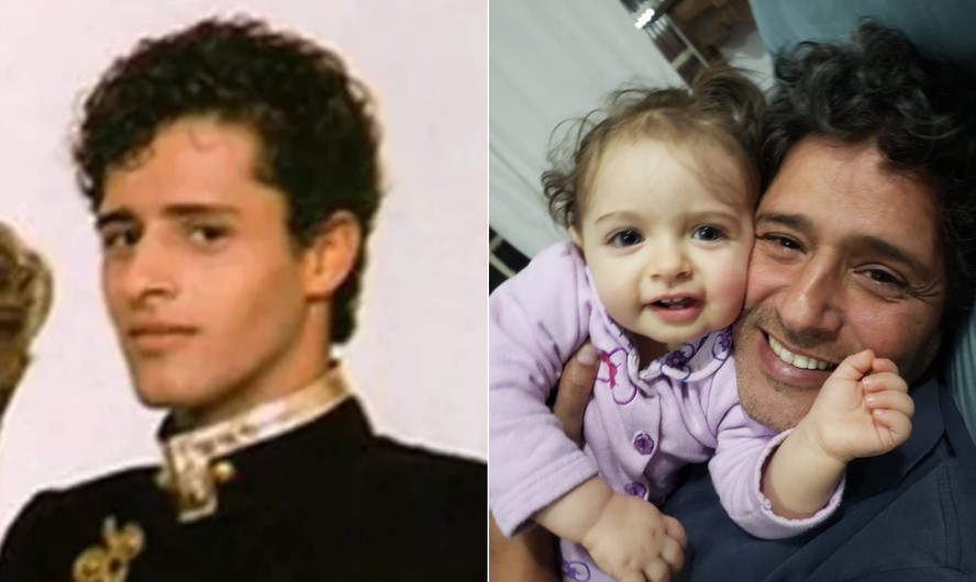 Ex-paquito do 'Xou da Xuxa', Robson Barros, o Rob, é avô e família tem ...