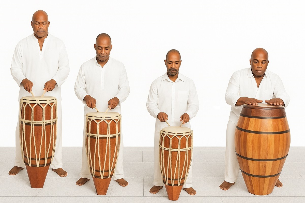 A força do atabaque e do tambor nos ritos sagrados