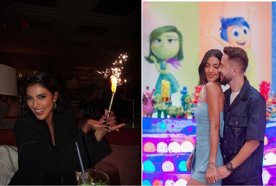 Everton Ribeiro se derrete em declaração à mulher, que festejou ...