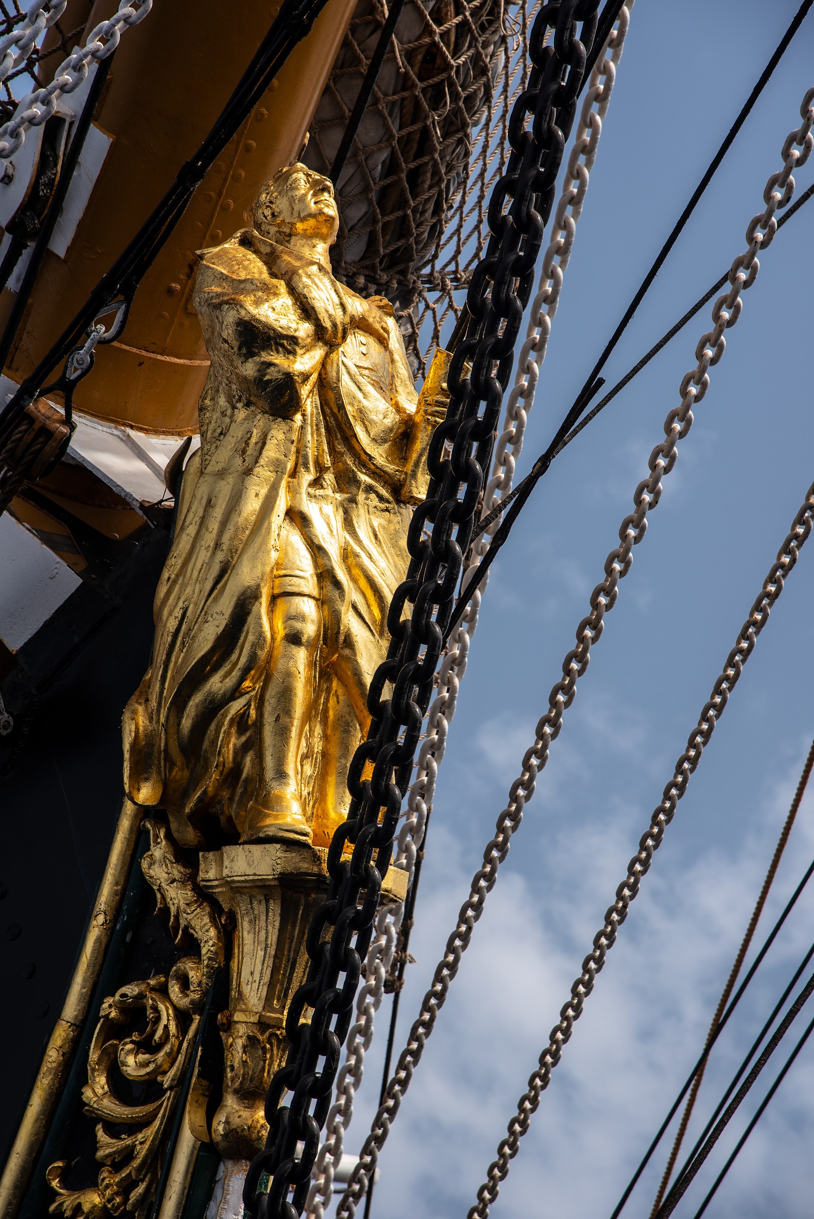 Amerigo Vespucci, conhecido como o navio mais bonito do mundo, chega ao ...