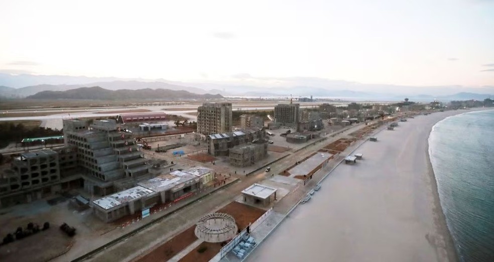 Wonsan Kalma, a 'Cancún' da Coreia do Norte, está pronta para ser aberta a banhistas