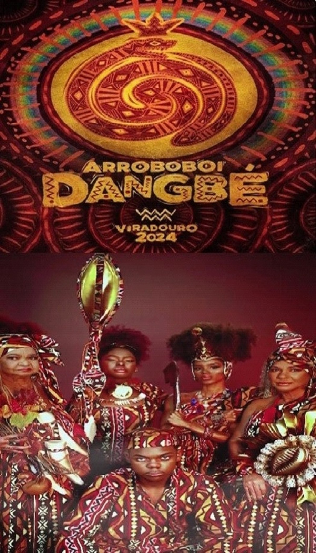 Viradouro tem o sim dos Voduns para o enredo ‘Arroboboi, Dangbé’