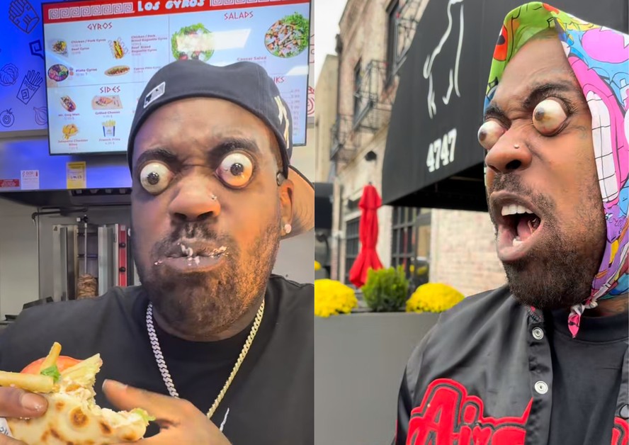 'Olhos que saltam': rapper viraliza nas redes sociais com habilidade ...