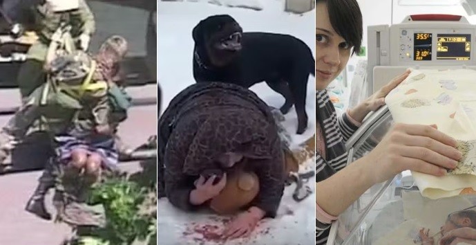 'Escudo humano', parto no topo de árvore e primeira gravidez aos 73 ...