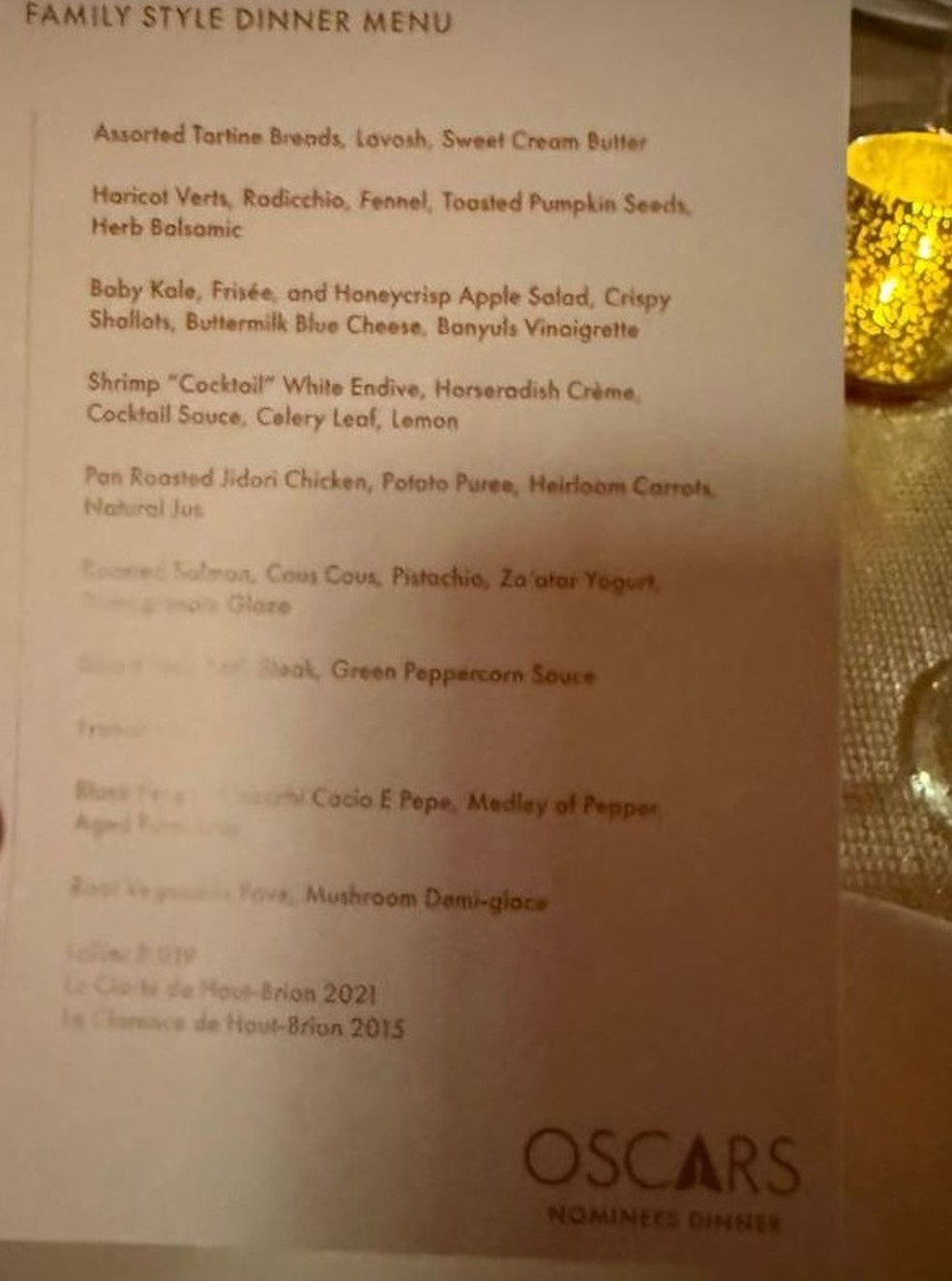Massa e porco no menu, 'chances do Brasil no Oscar' e selfie com ...