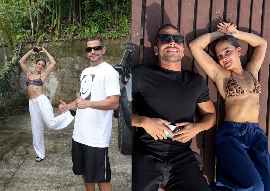 Vivendo romance com Jade Picon, André Lamoglia investe e posa com atriz ...