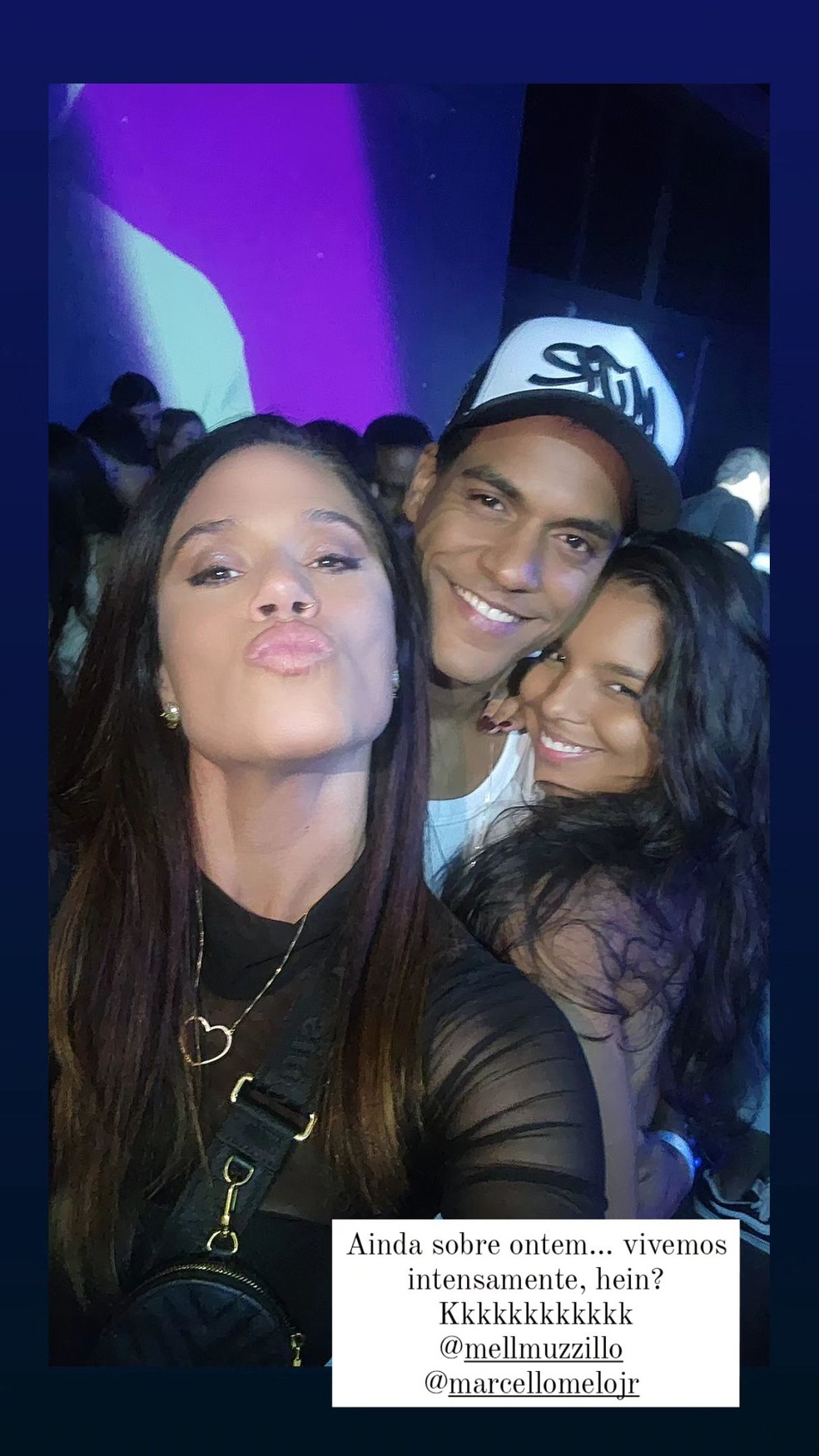 Vivendo um romance, Marcello Melo Jr se derrete em fotos de Mell ...