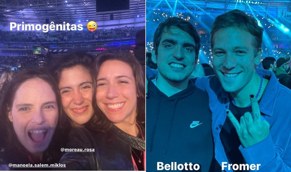 Filhos de Tony Bellotto mostram bastidores de show do Titãs: encontro ...